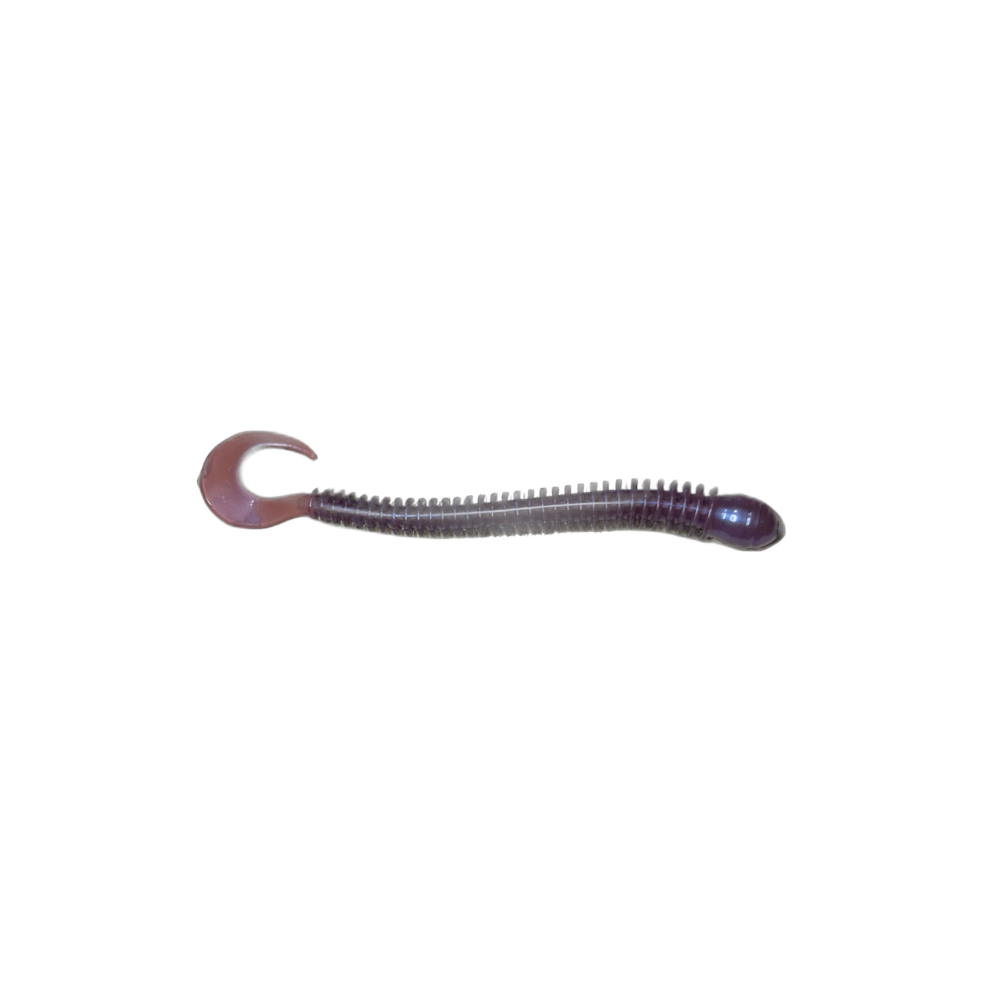 Purple with Blue - FRP Ringworm | J&M Jigs